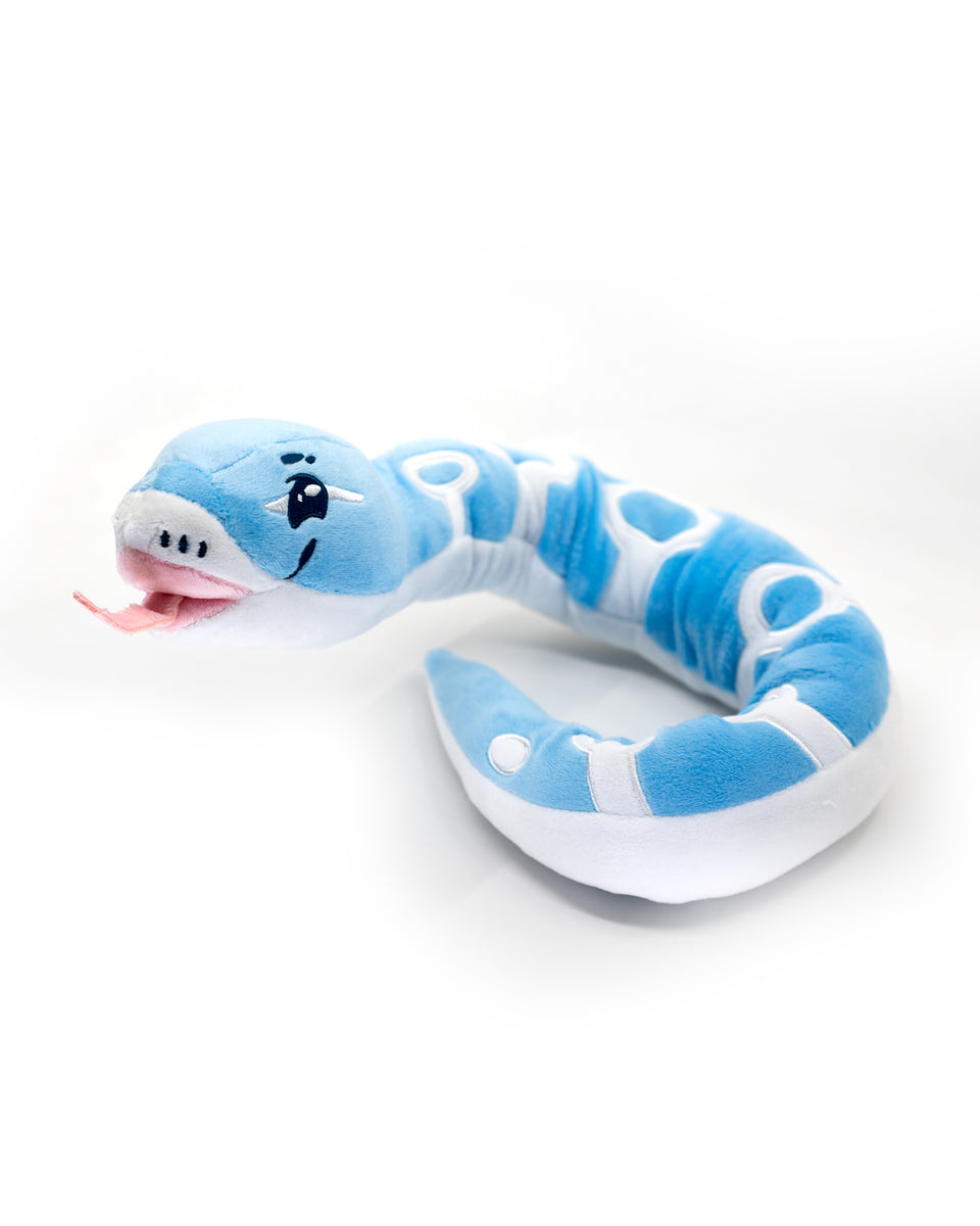 Blueberry Ball Python Plush Toy – Sorbet Jungle